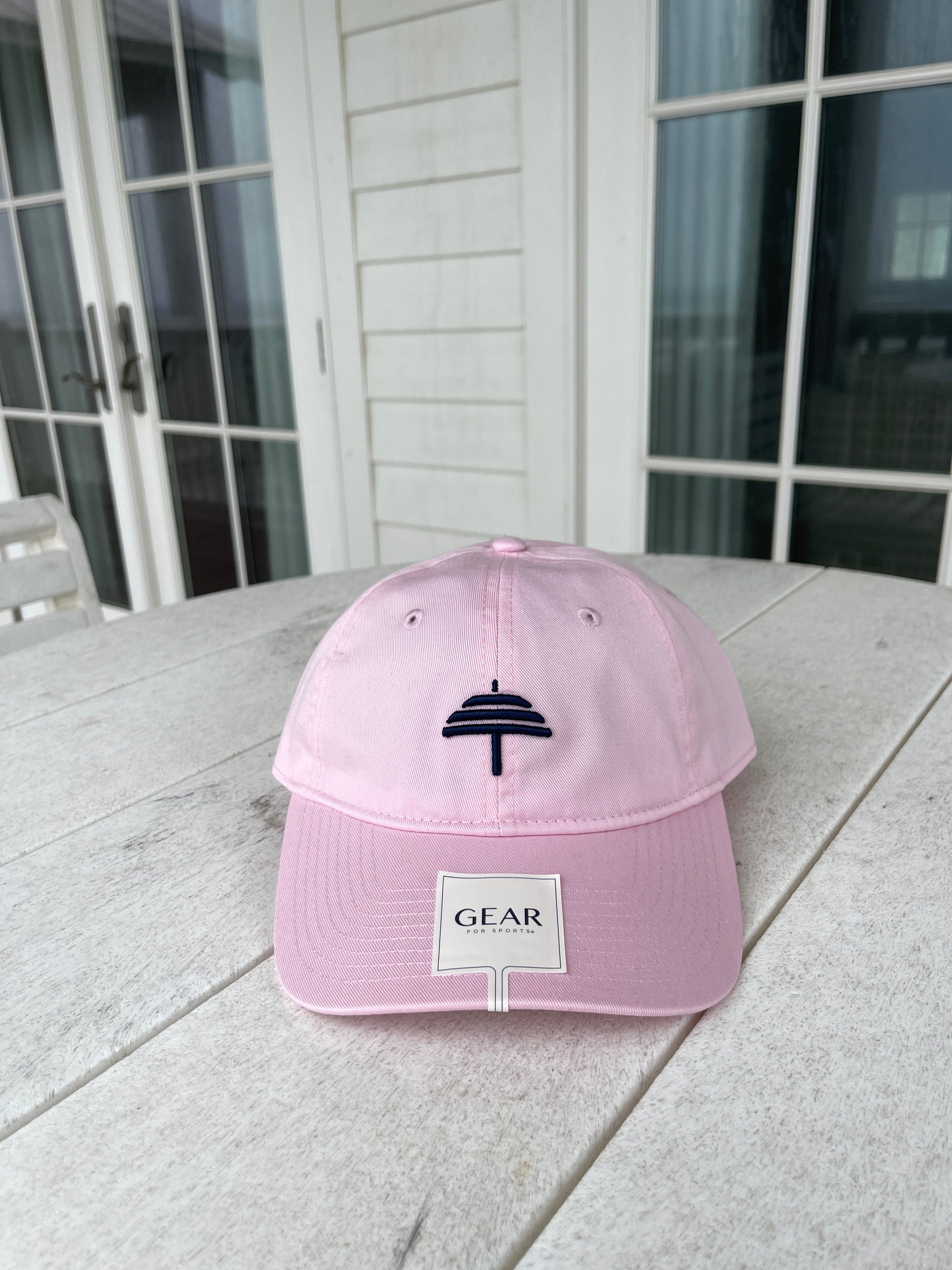 Hush Pink Umbrella Adult Hat | Cinnamon Shore